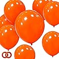 Amazon.com: Orange Balloons 100 Pack 12 inch Thicken Latex Halloween ...