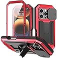 Amazon.com: Simicoo Compatible with iPhone 16 Pro Max Case with Screen Camera Protector ...