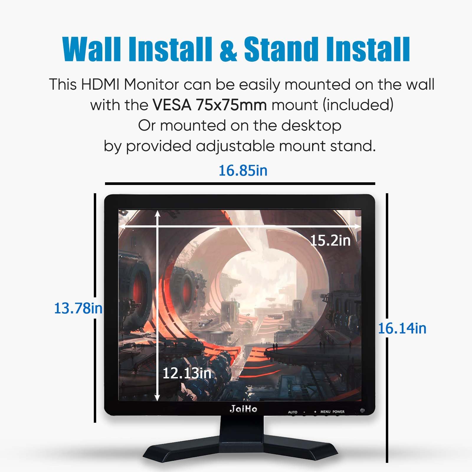 Mua JaiHo 19 Inch PC Desktop Monitor - 1280x1024 HD LCD Color Display ...
