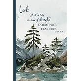 LDS Youth theme 2025 Look unto Christ D&C 6:36 Notebook: Look unto me ...