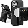 Amazon.com: SkyEagle Compatible with Magsafe 2 in 1 Detachable iPhone 16 Wallet Case with Card ...
