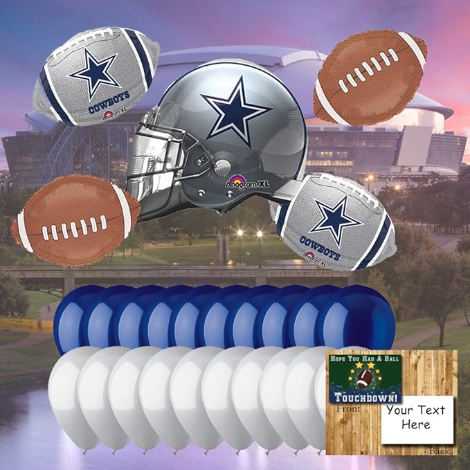 Amazon.com: Dallas Cowboys Balloon Set: Toys & Games