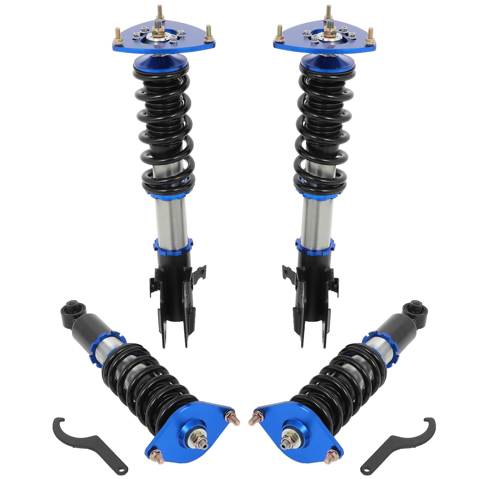 SCITOO Adjustable Damper Coilover Suspensions Shock Struts Kits ...