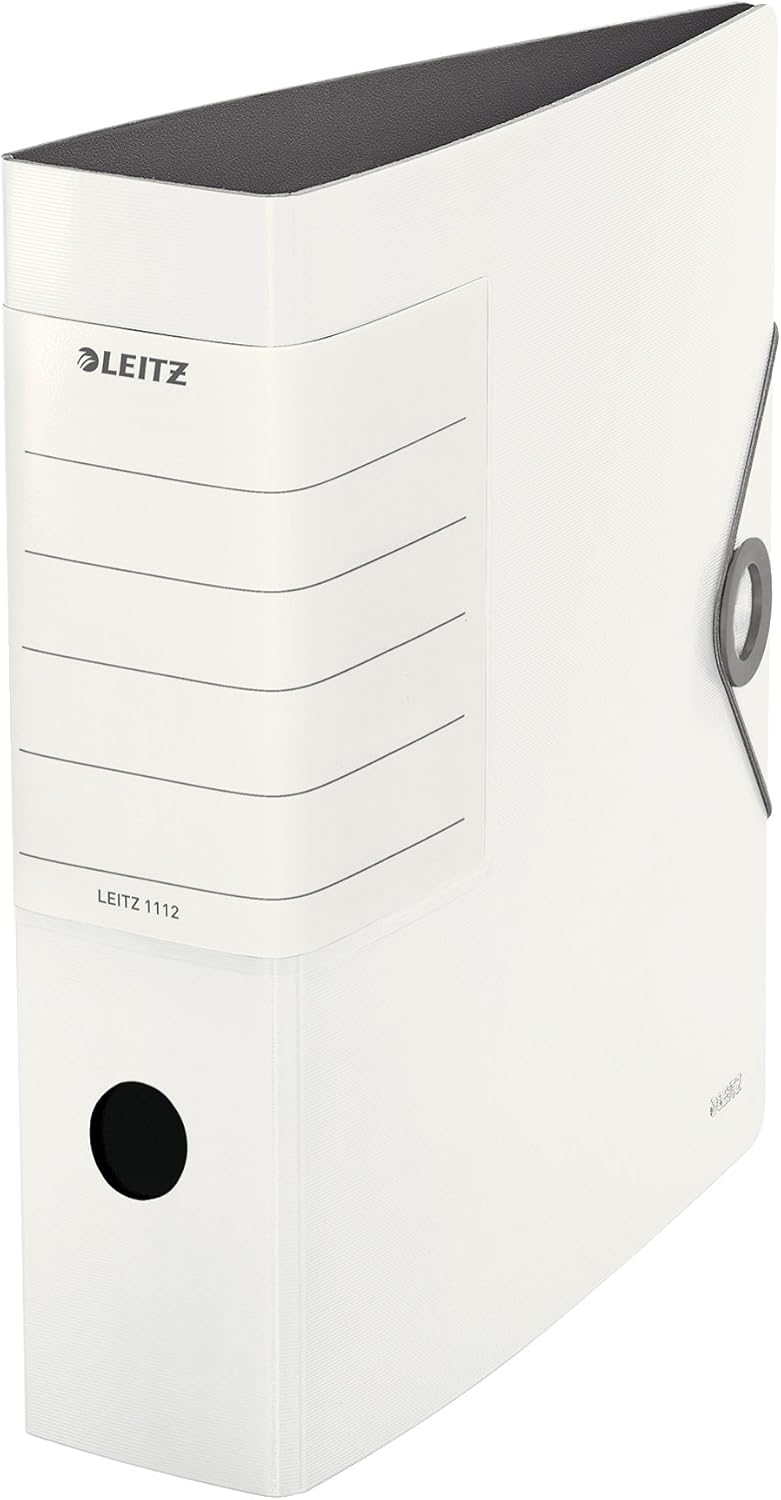 Leitz 75 mm Spine Folder – White – BigaMart