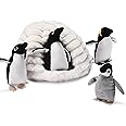 Amazon.com: Snug A Babies Penguin Stuffed Animal Set - 4 Soft and ...
