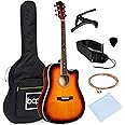 Amazon.com: Best Choice Products 41in Beginner Acoustic Guitar Full ...