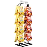 Amazon.com: DS THE DISPLAY STORE Potato Chip Rack Display Stand with 32 ...