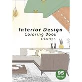 Amazon.com: Interior Design Coloring Book: 9781523990535: Ramos, Roxana ...