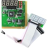 Amazon.com: Pc Motherboard USB & PCI Analyser Diagnostic Card Tester ...