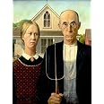 Amazon.com: American Gothic 8.5x11 Photo Print Art by Grant Wood ...