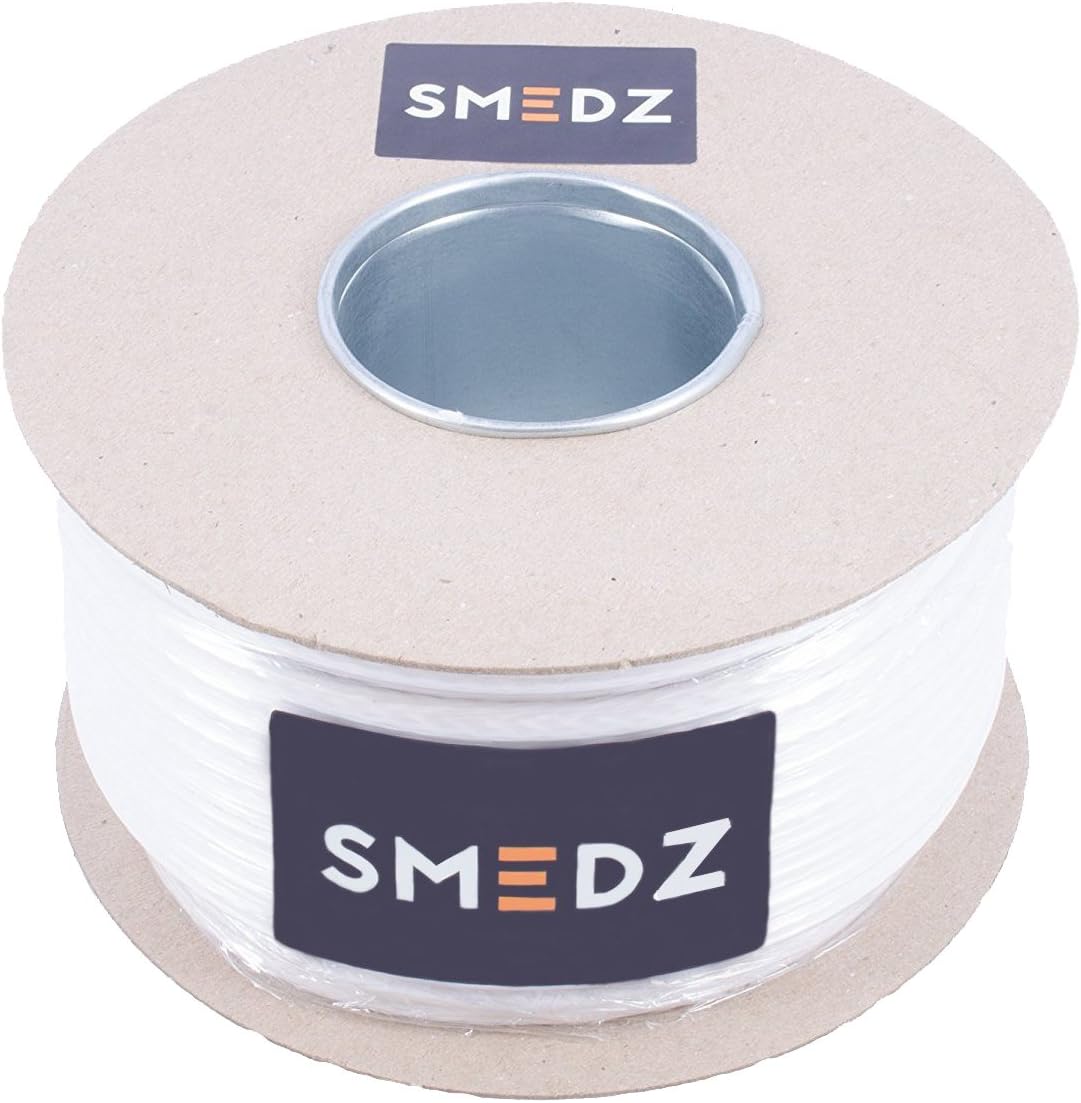 Smedz 50 m WF100 Aerial and Satellite Coaxial Cable – White – BigaMart
