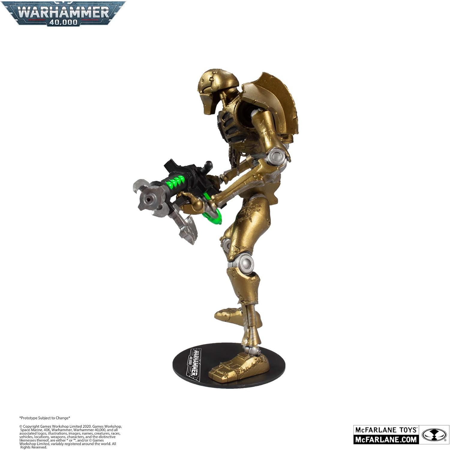 McFarlane – Warhammer 40,000 – Necron Warrior 7 Action Figure – BigaMart