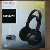 Sony MDR-RF811RK - Auriculares de Diadema Cerrados Inalámbricos, Negro ...