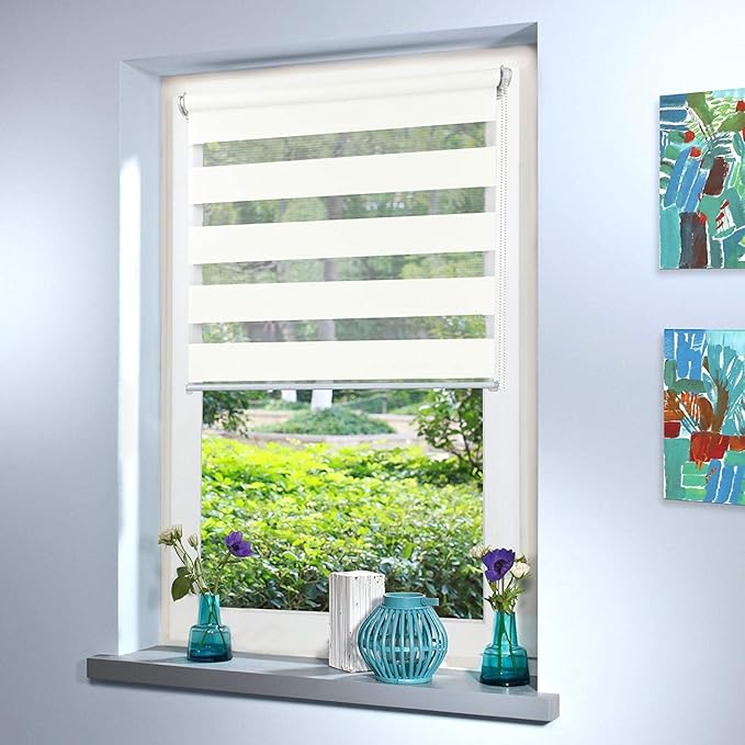 Doppelrollo nach Maß, hochqualitative Wertarbeit, alle Größen und 18 ...