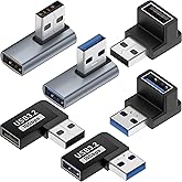 Amazon.com: UCEC USB 90 Degree Adapter, 90 Degree USB Adapter 3.2, Vertical Up and Down Angle ...