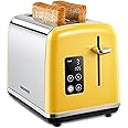 Amazon.com: Toaster 2 Slice, REDMOND Retro Toaster with Smart Touch ...