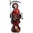 Amazon.com : 12 Inch Red Santa Muerte Saint Death Grim Reaper Riding ...