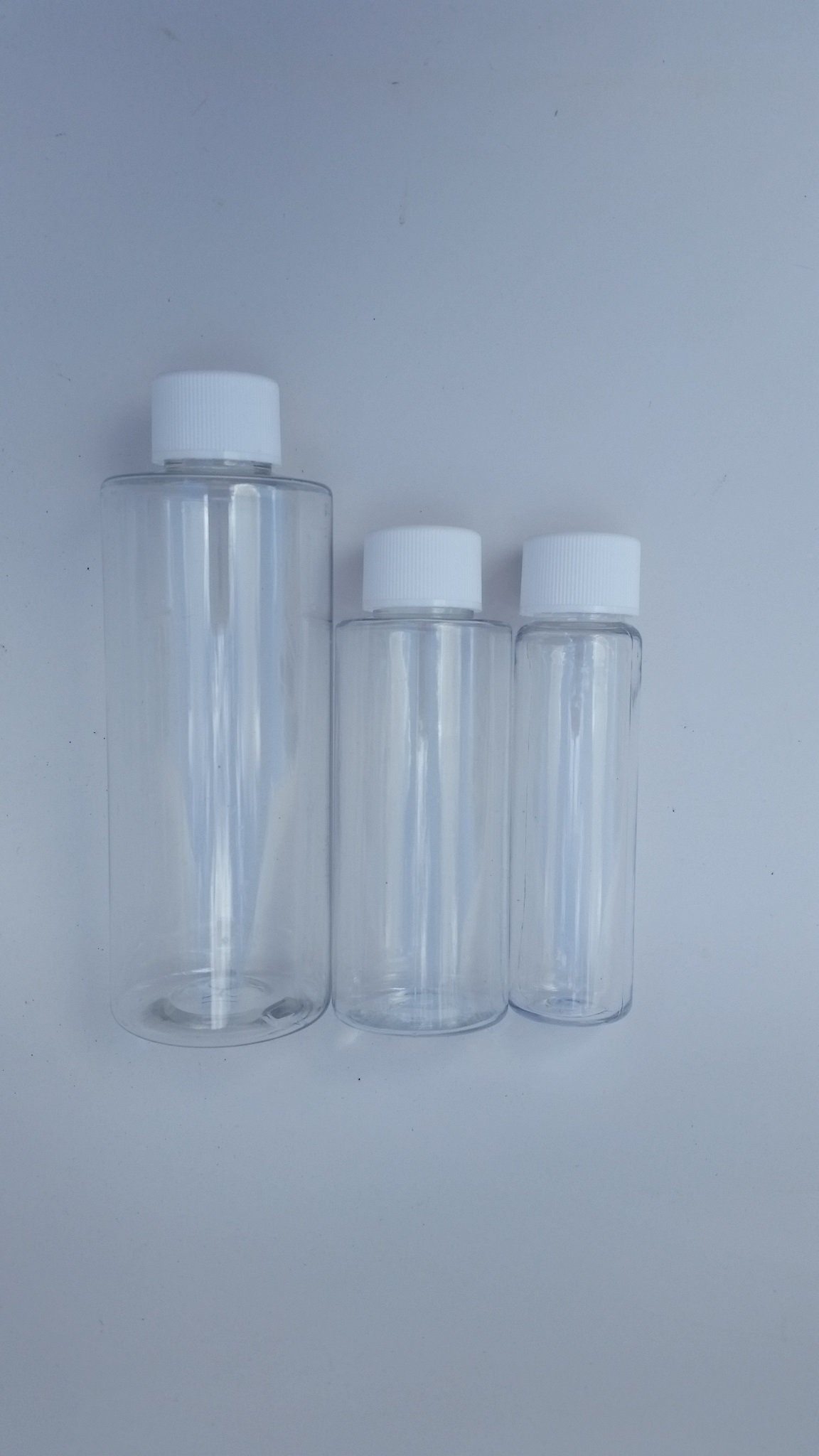Amazon.com : USA-Made Refillable Bottles (Plastic Screw-Top 3pack 4oz ...