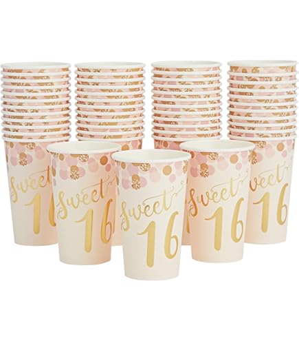 Sweet 16 Tumbler Cups