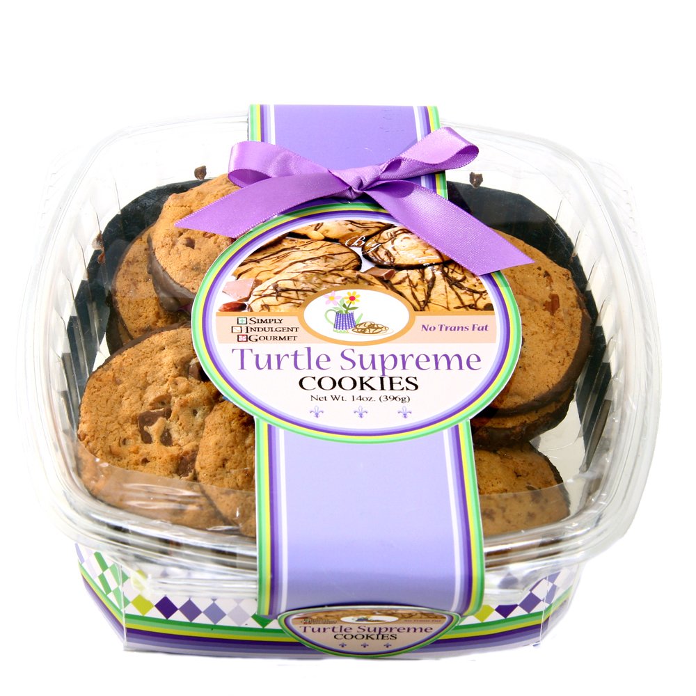 Too Good Gourmet Big Cookies, Turtle Supreme Cookies, 14-Ounce Packages ...