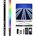 Amazon.com : Mettlelite LS800C RGB LED Light Stick Full Color Continuous Output Video Light 3.2 ...