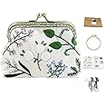 Amazon.com: WADORN Coin Purse Embroidery Kit, DIY Coin Pouch ...