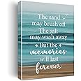 Amazon.com: Watercolor Beach Art the Sand May Brush off the Salt May ...