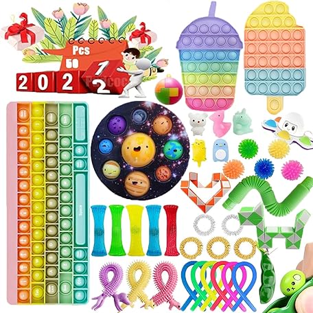 Mua Fidget Pack Fidget Toy Set Anti-Anxiety Tools, Big Sensory Keyboard Fidget Toy Pack with ...