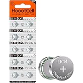 Amazon.com: HoootCell AG13 LR44 Batteries, 15Pack Hight Capacity L1154f ...