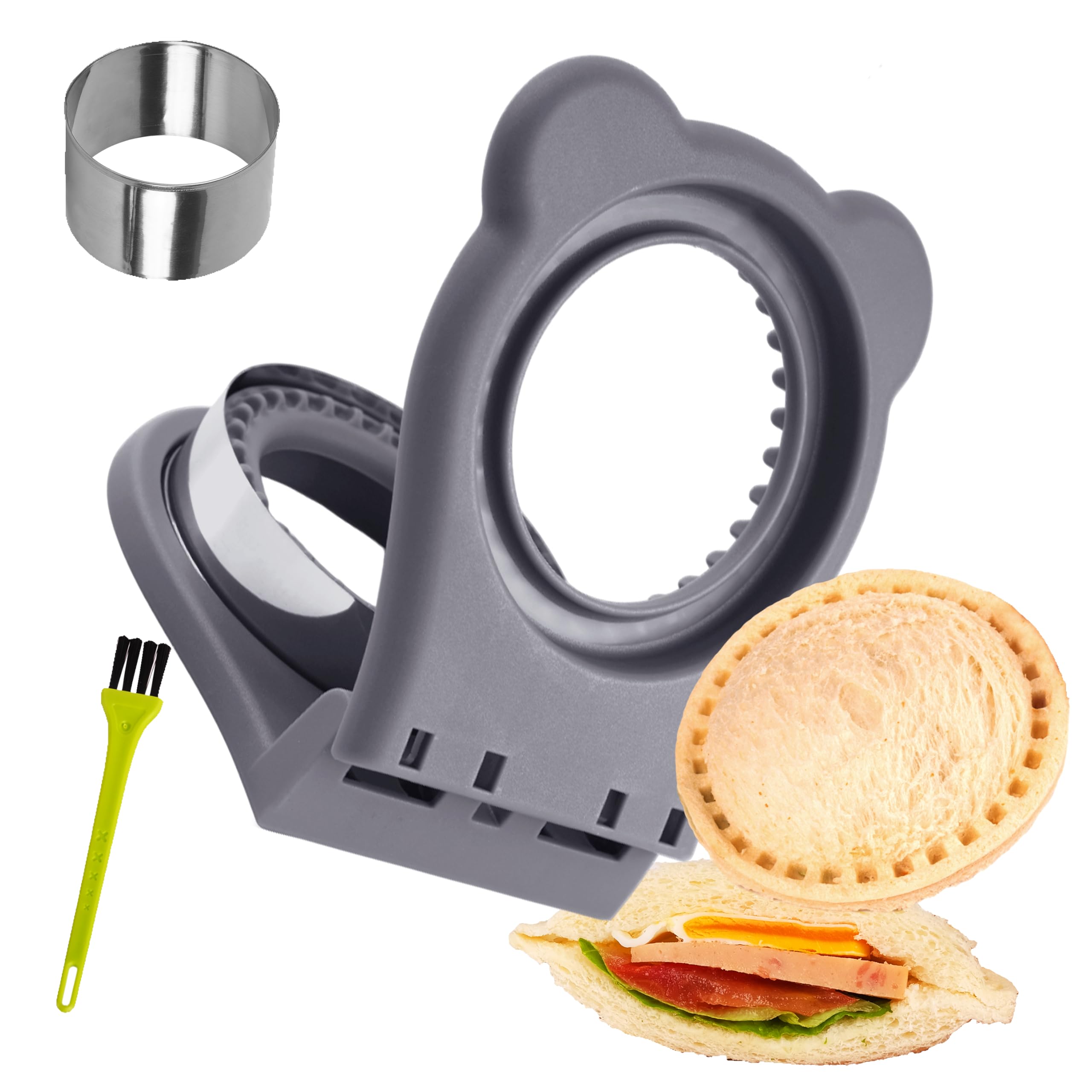 LEPCY Uncrustables Sandwich Maker Sealer Cutter, Crustless Sandwich ...