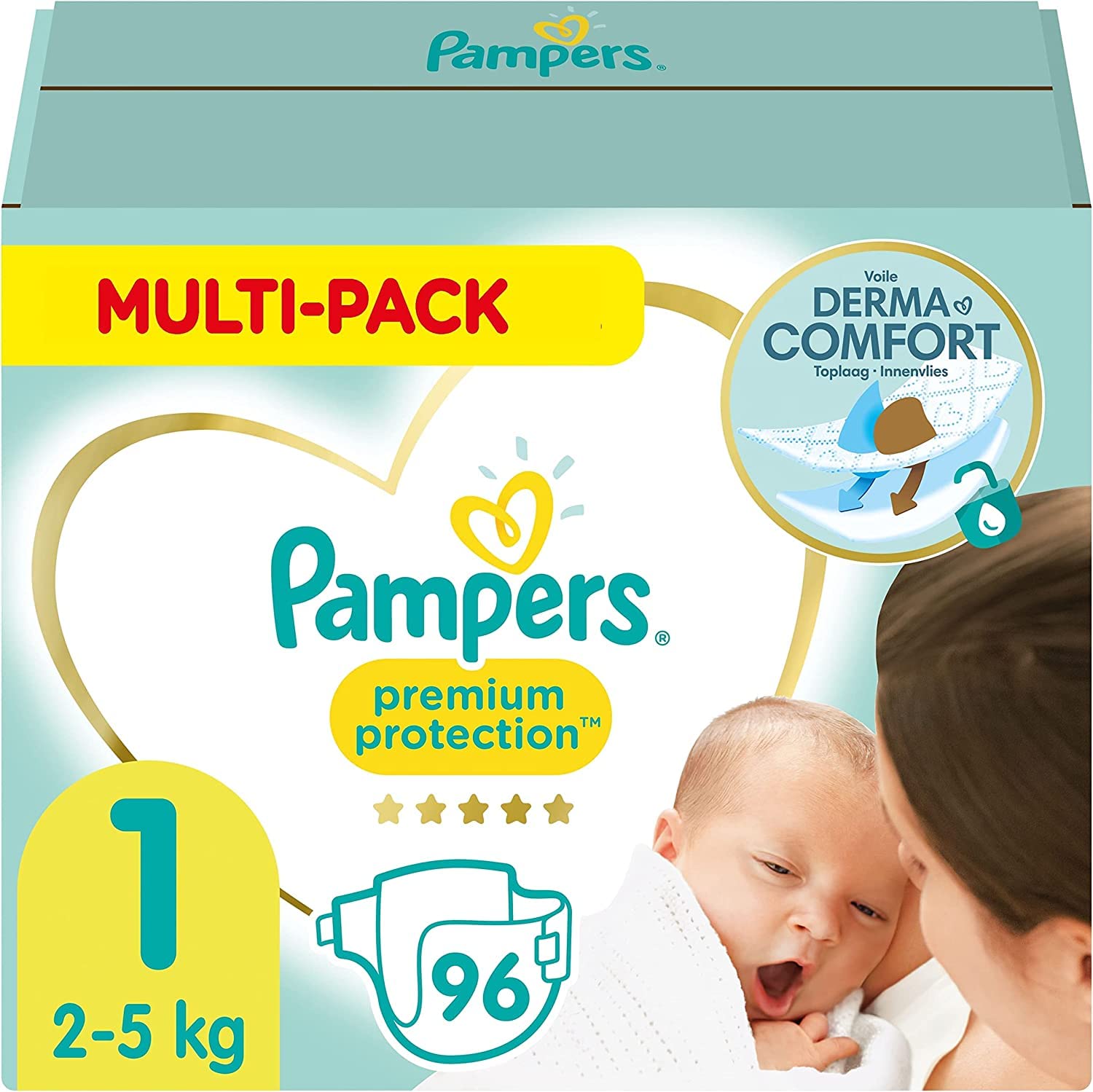Mua Pampers Premium Protection Diapers, Gr. 1, half-month box (1 x 96 ...
