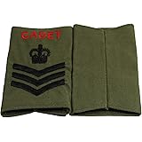Cadet Rank Slides ACF CCF with red cadet logo: Amazon.co.uk: Sports ...