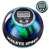 ACELETE Gyro Ball with Counter Wrist Exerciser Gyroscope Ball Forearm ...