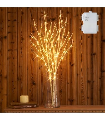Christmas Branches With Lights GloBrite 2 Pack Branch Lights - Led ...