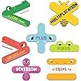 Amazon.com: 7 Pcs Math Sign Magnetic Teacher Tools Greater Than and ...
