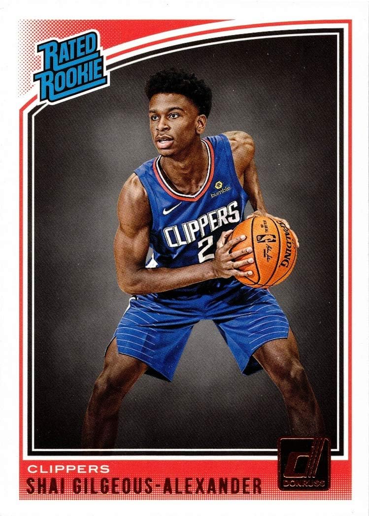 Amazon.com: 2018-19 Panini Donruss Basketball #162 Shai Gilgeous ...