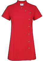 Beauty Therapist Salon Uniform Tunic with Pockets - Deep Purple ...