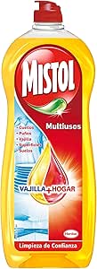 Mistol Detergente Multiusos Limpia Vajillas a Mano - 650 ml: Amazon.es ...
