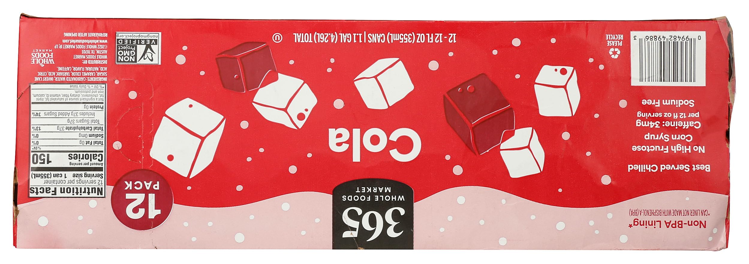 Mua 365 by Whole Foods Market, Cola 12 Pack, 12 Fl Oz trên Amazon Mỹ ...