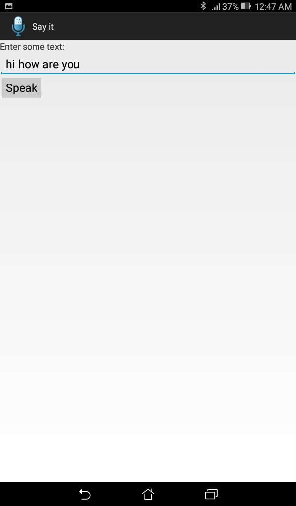 Say it (Text to Speech app):Amazon.com:Appstore for Android