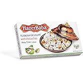 Amazon.com : Hazer Baba Turkish Delight Candy, Gourmet Snacks Box Gift, Traditional, Pistachio ...
