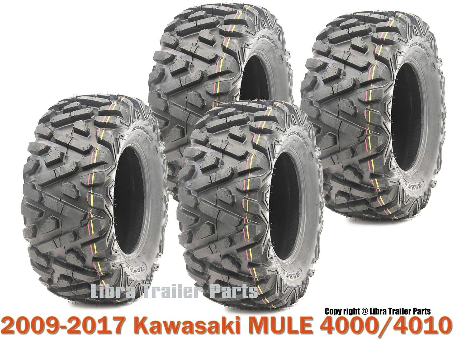 Amazon.com: Full Set Utility ATV UTV tires 23x11-10 for 09-17 Kawasaki ...