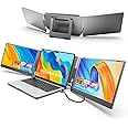 Amazon.com: KYY Triple Laptop Screen Extender, 14" 1080P FHD IPS Dual ...
