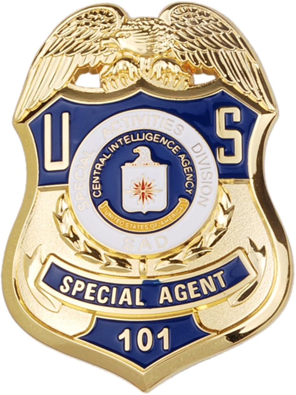 Us Cia Special Agent Special Activities Division Sad Metal Badge ...