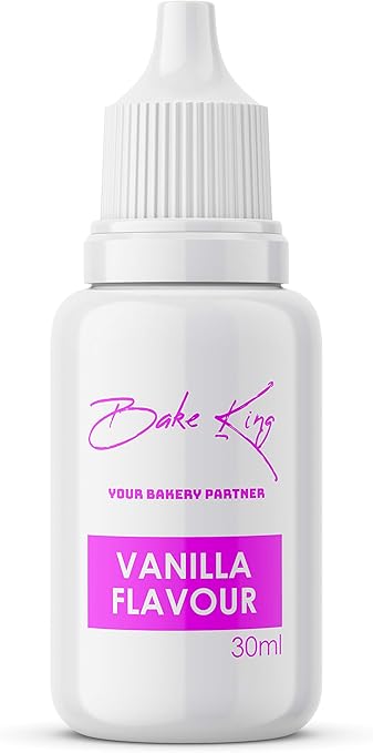 BAKE KING Vanilla Flavour 30ML Essence for Baking Cakes, Jams, Jelies ...