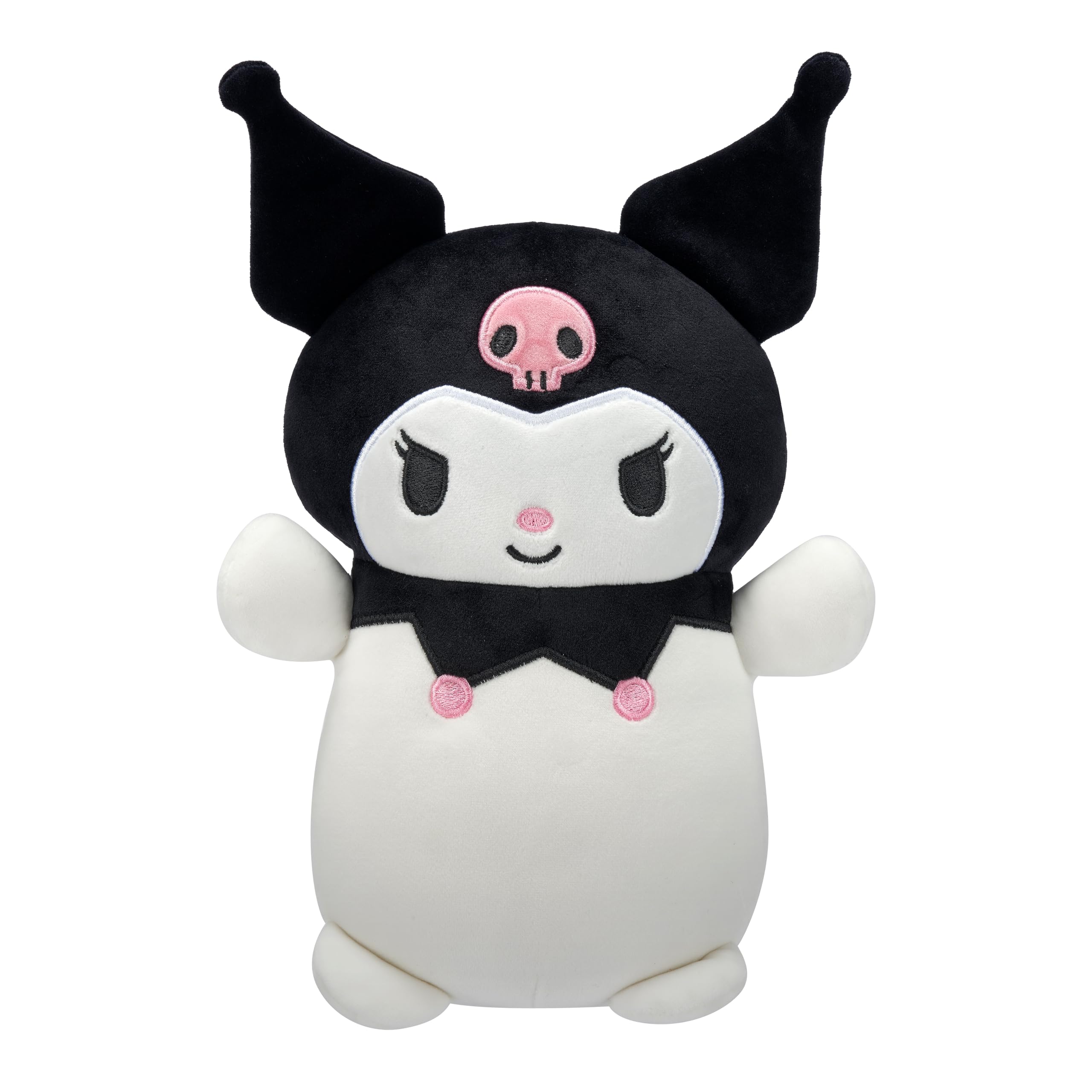 Squishmallows Original Sanrio 10-Inch Kuromi HugMees - Medium-Sized Ultrasoft Official Jazwares ...