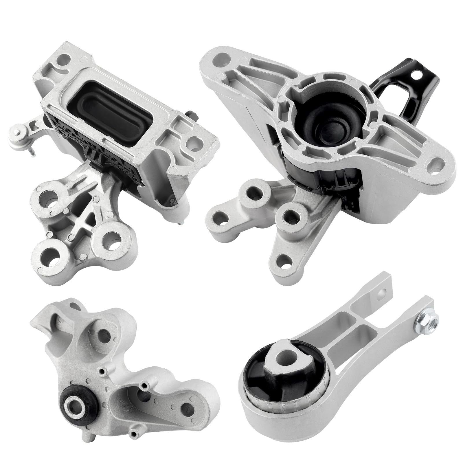 Farrme Engine Motor Mount & Transmission Mount Torque Strut Mount Set ...