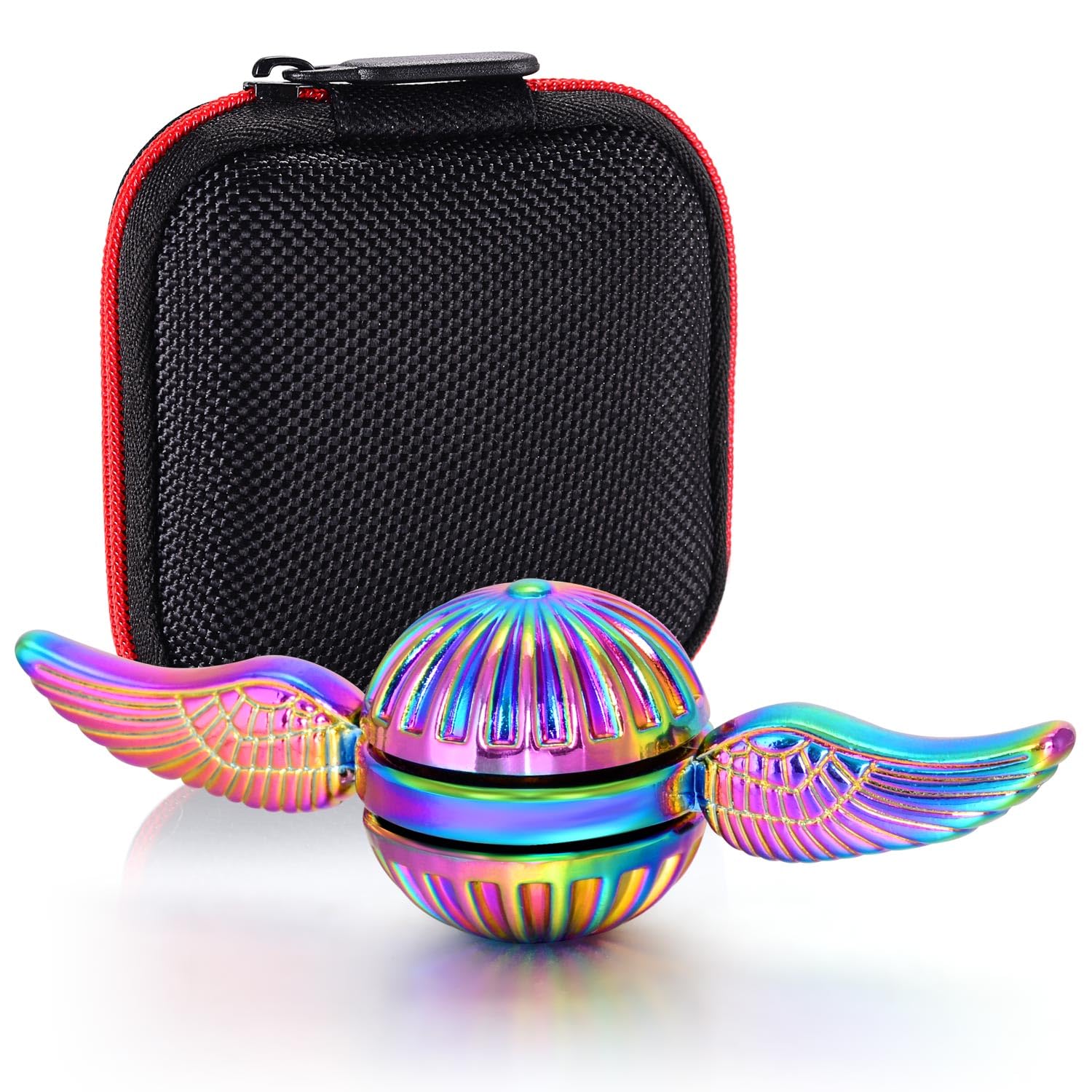 Mua Solid Metal Sphere Fidget Spinner Iridescent Sensory Hand Finger ...