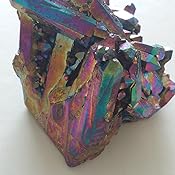 Shanxing Rainbow Titanium Coated Crystal Cluster Specimen,Healing Reiki ...