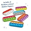 hand2mind Ten Frame Sensory Bubble Poppers, Pop Fidget Toys for Kids ...